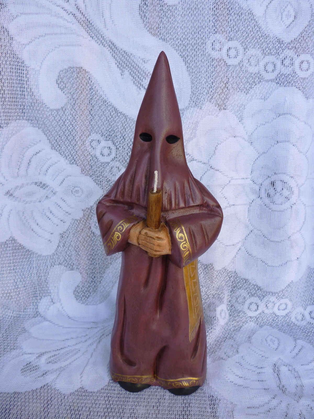 Cucurucho en madera - Artesanías Ecuatorianas