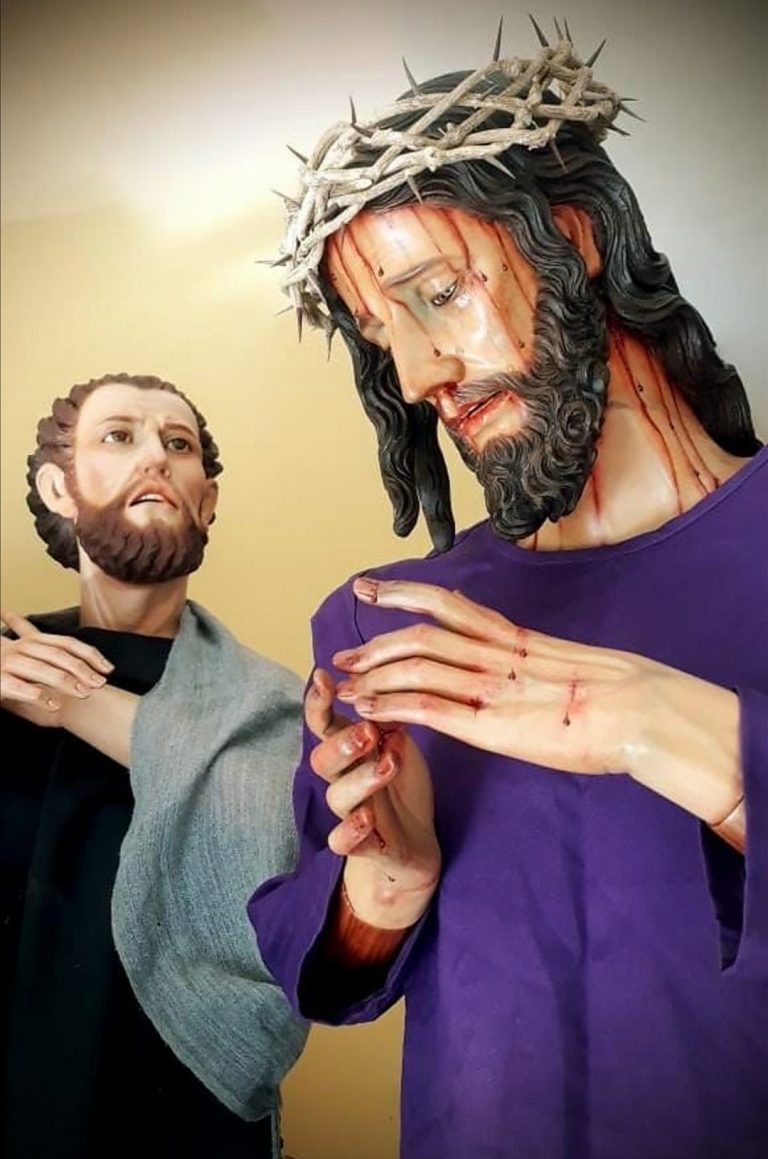 Cristo Nazareno en madera para vestir - Artesanías Ecuatorianas